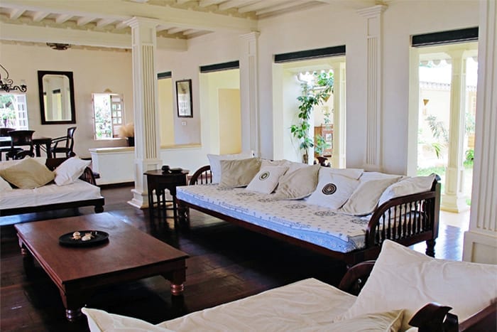 La Marelle House Manda Beach Living Room - East African Retreats