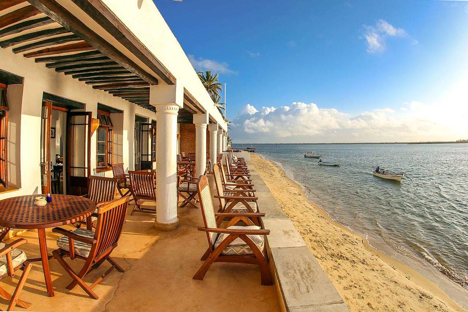 Peponi Hotel is a Lamu legend for more than 50 years