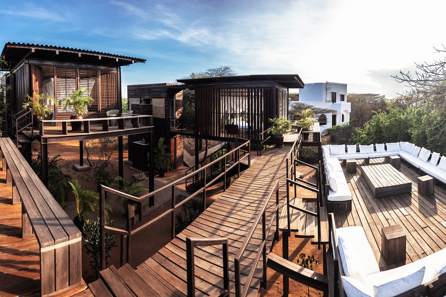 Falcon House located in Manda Beach in Lamu